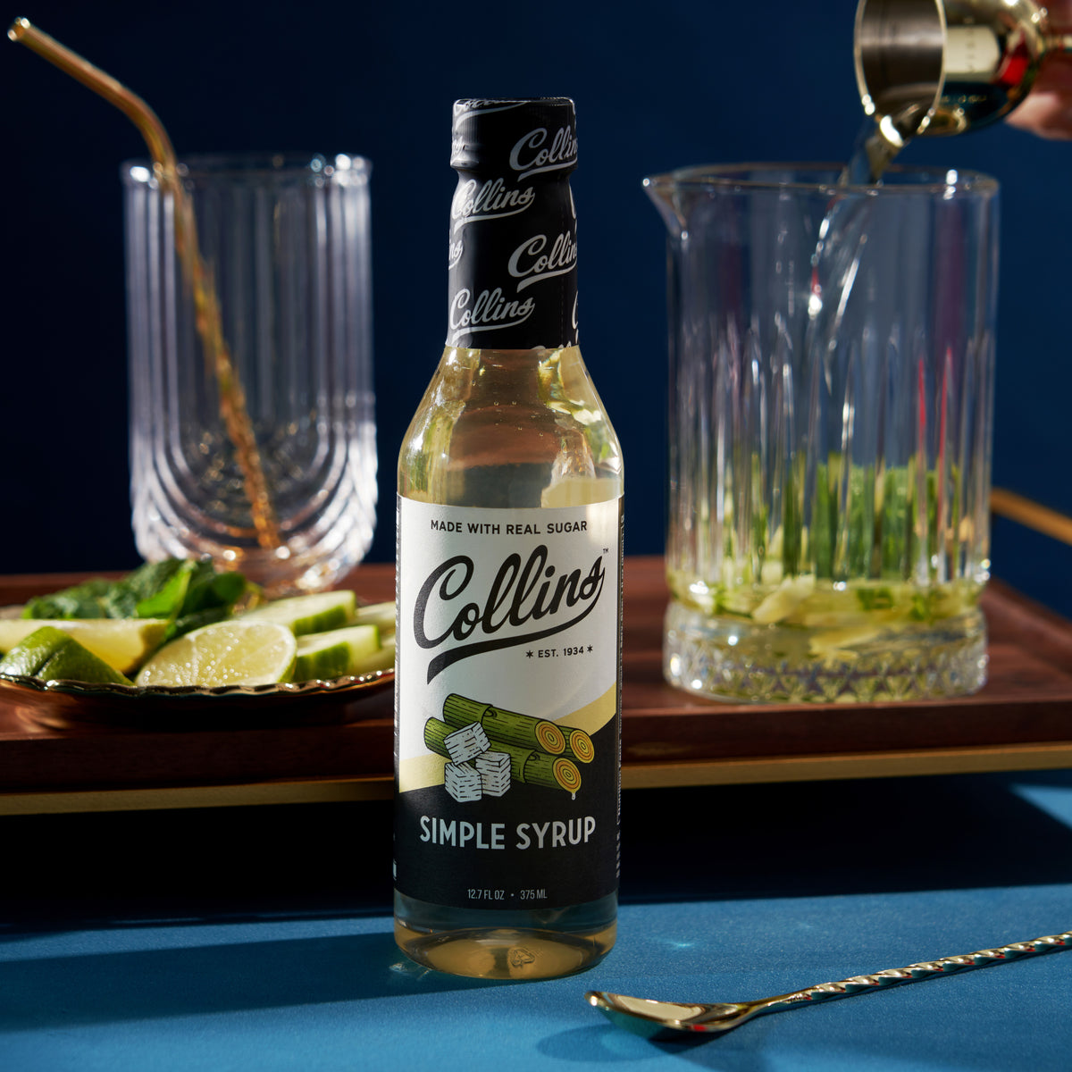 Collins Simple Syrup, Classic Simple Syrup, Soda Water Flavors, Simple ...